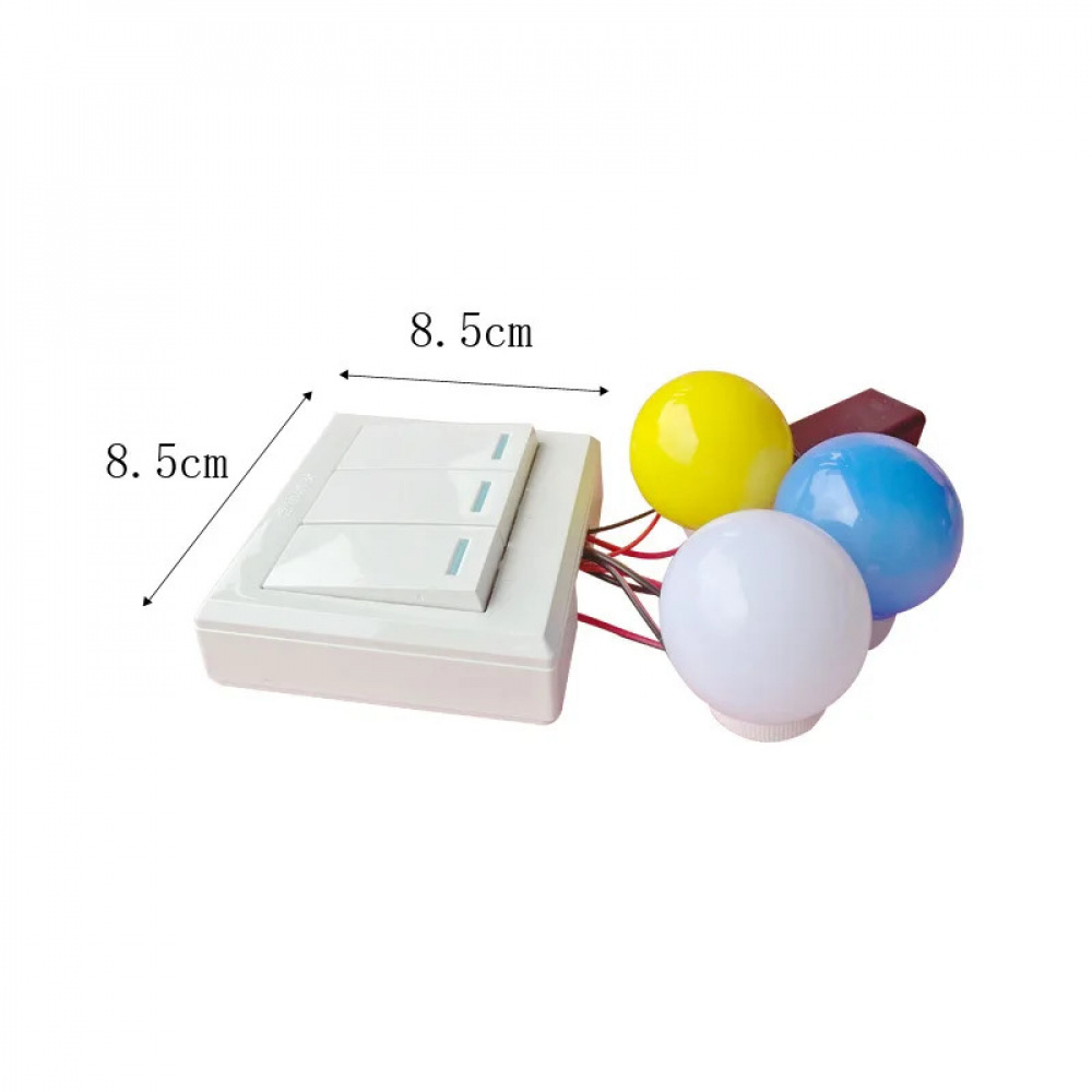 Busy Board DIY Material Accessories Lamps Doorbell Montessori Teaching ...