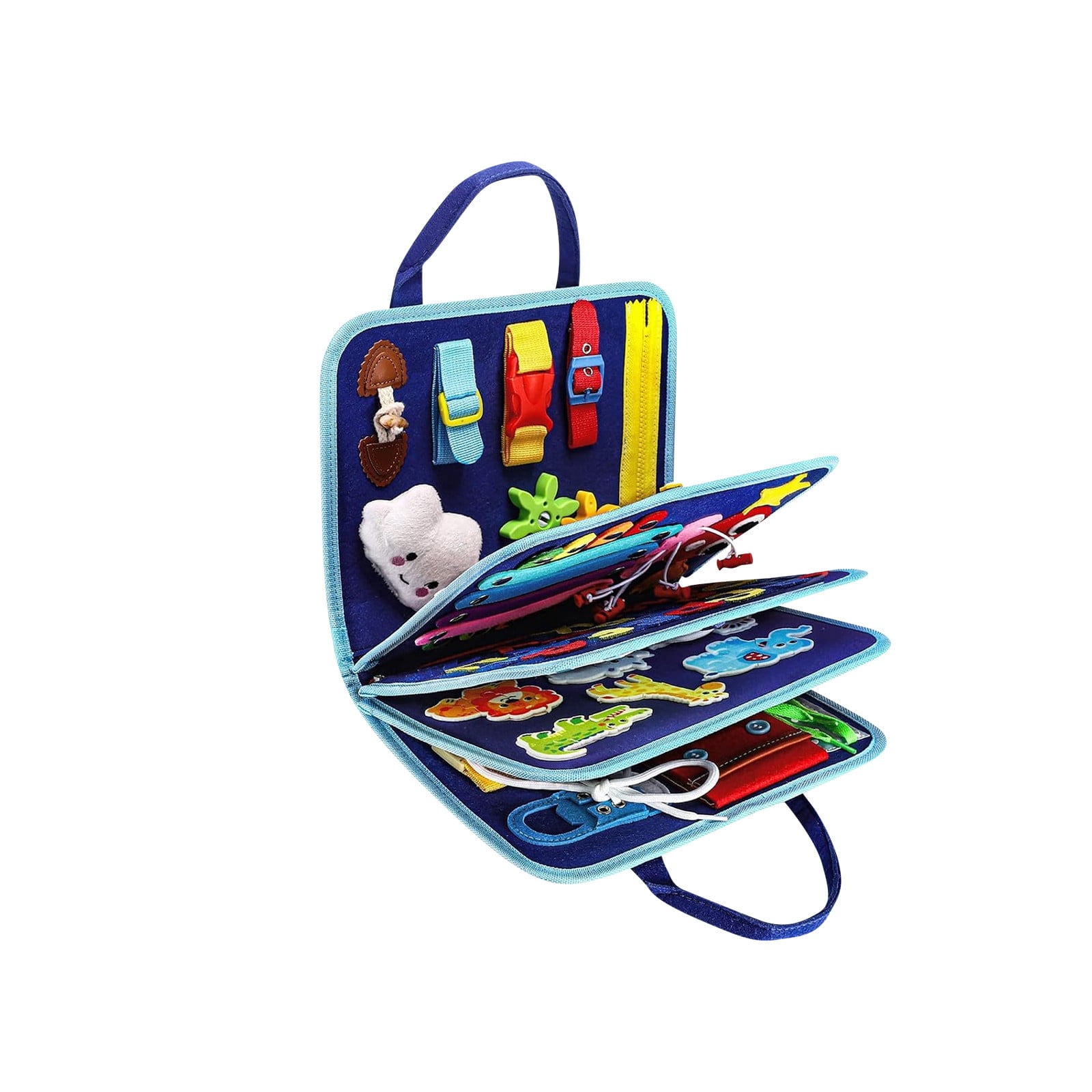 Busy Board Montessori Toys For 1 4 Year Old Boys & Girls Sensory Toys ...