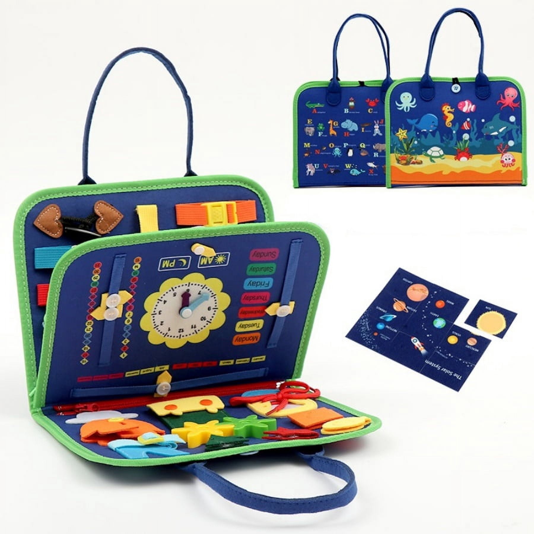 Busy Board Montessori Toys Gifts, Sensory Toys,Educational Travel Toys ...