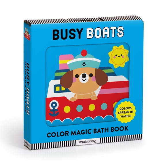 Busy Boats Color Magic Bath Book, (Hardcover) - Walmart.com