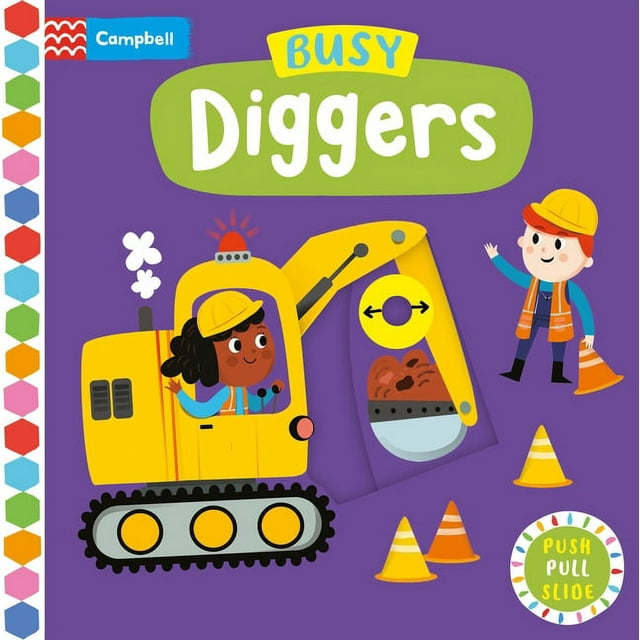 Busy Books: Busy Diggers (Board book) - Walmart.com