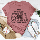 Busy Judging Others Tee Athletic Heather S Peachy Sunday T-Shirt ...