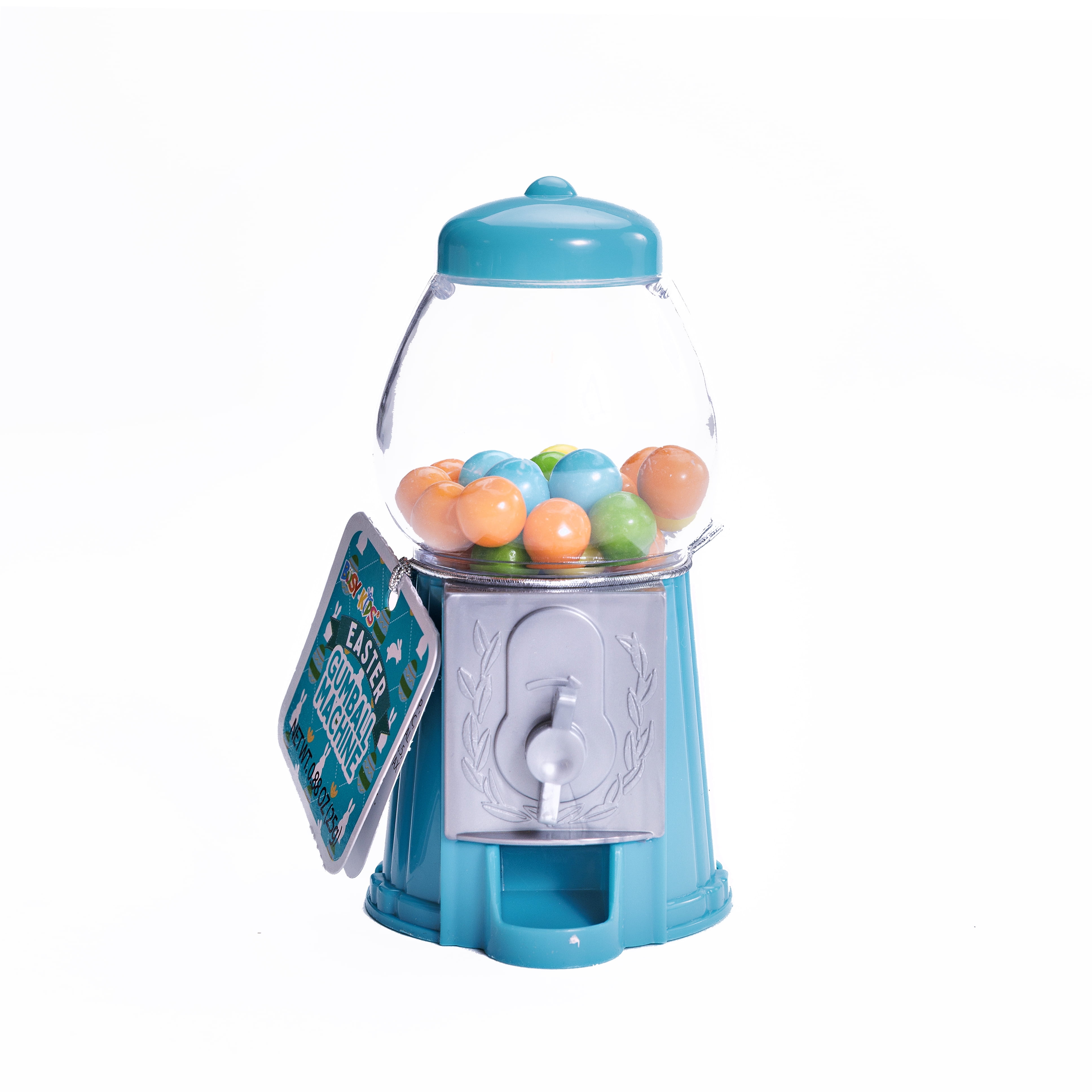Busy Kids® Easter Gumball Machine (Teal), .88 oz. Mini Gumballs ...