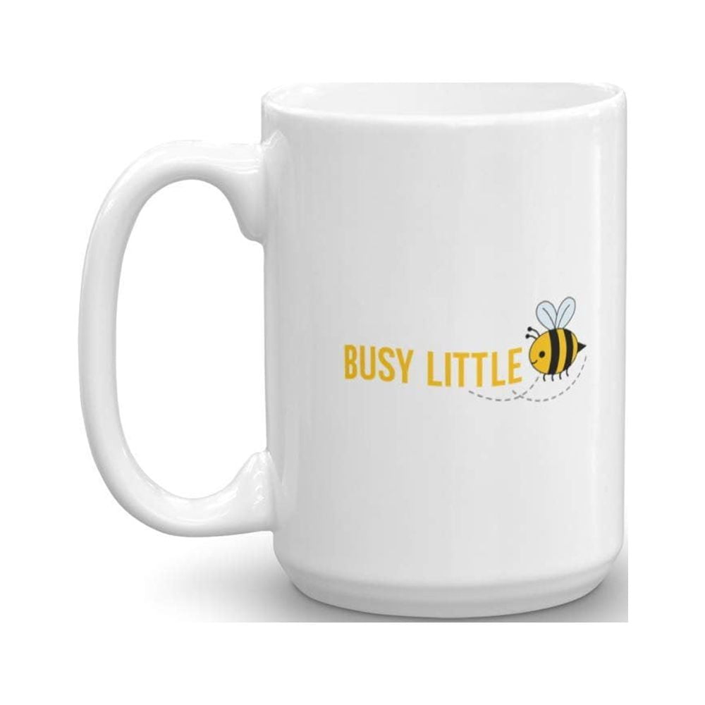 Busy Little Bee Beekeeper Workaholics Gifts Coffee Mug Merch (15oz ...