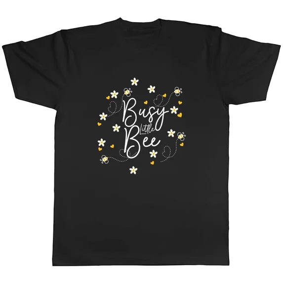 Busy Little Bee Bumblebee Nature Honeybee Insect Design Unisex T-Shirt ...