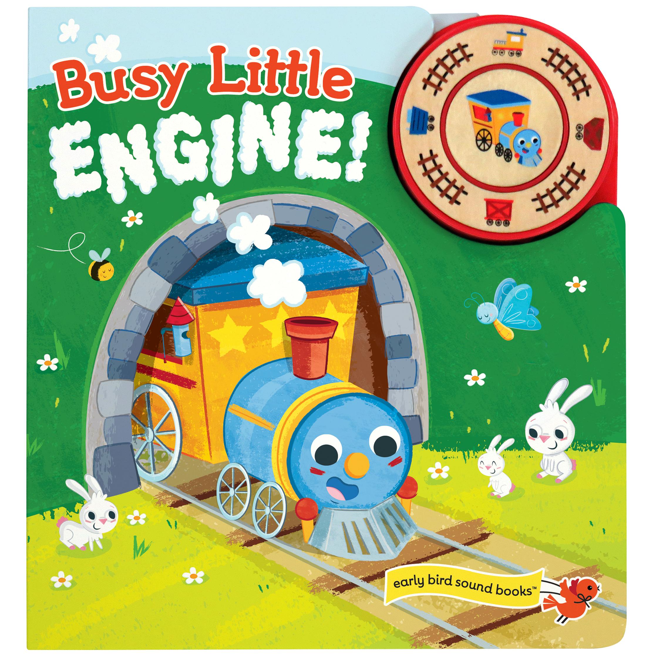 Busy Little Engine : Sound Book Wood Button Module - Walmart.com