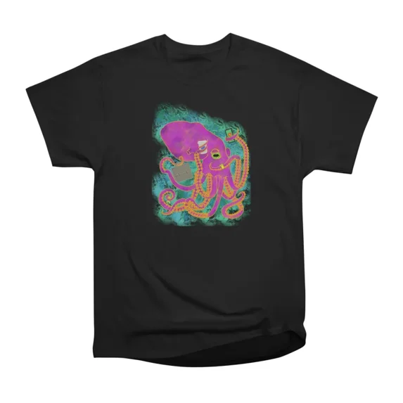 Busy Octopus has Things to Do TShirt Tee Gift For Him Merch For Her ...
