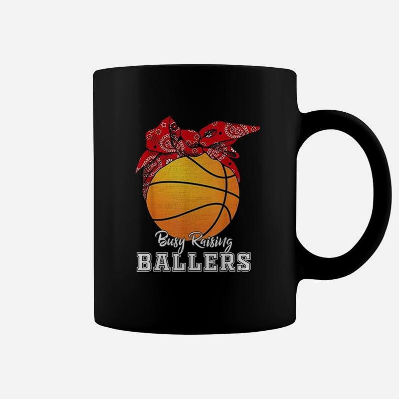 Busy Raising Ballers Basketball Coffee Mug - Walmart.com