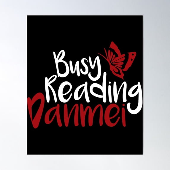 Busy Reading Danmei Butterfly Poster Wall Art Modern Wall Decor Wall ...