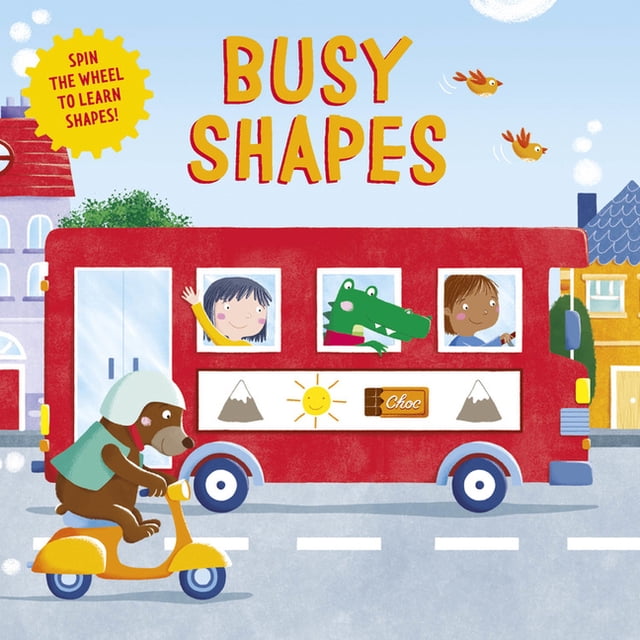 Busy Shapes: Spin the Wheel to Learn Shapes! (Clever Wheels) - Walmart ...