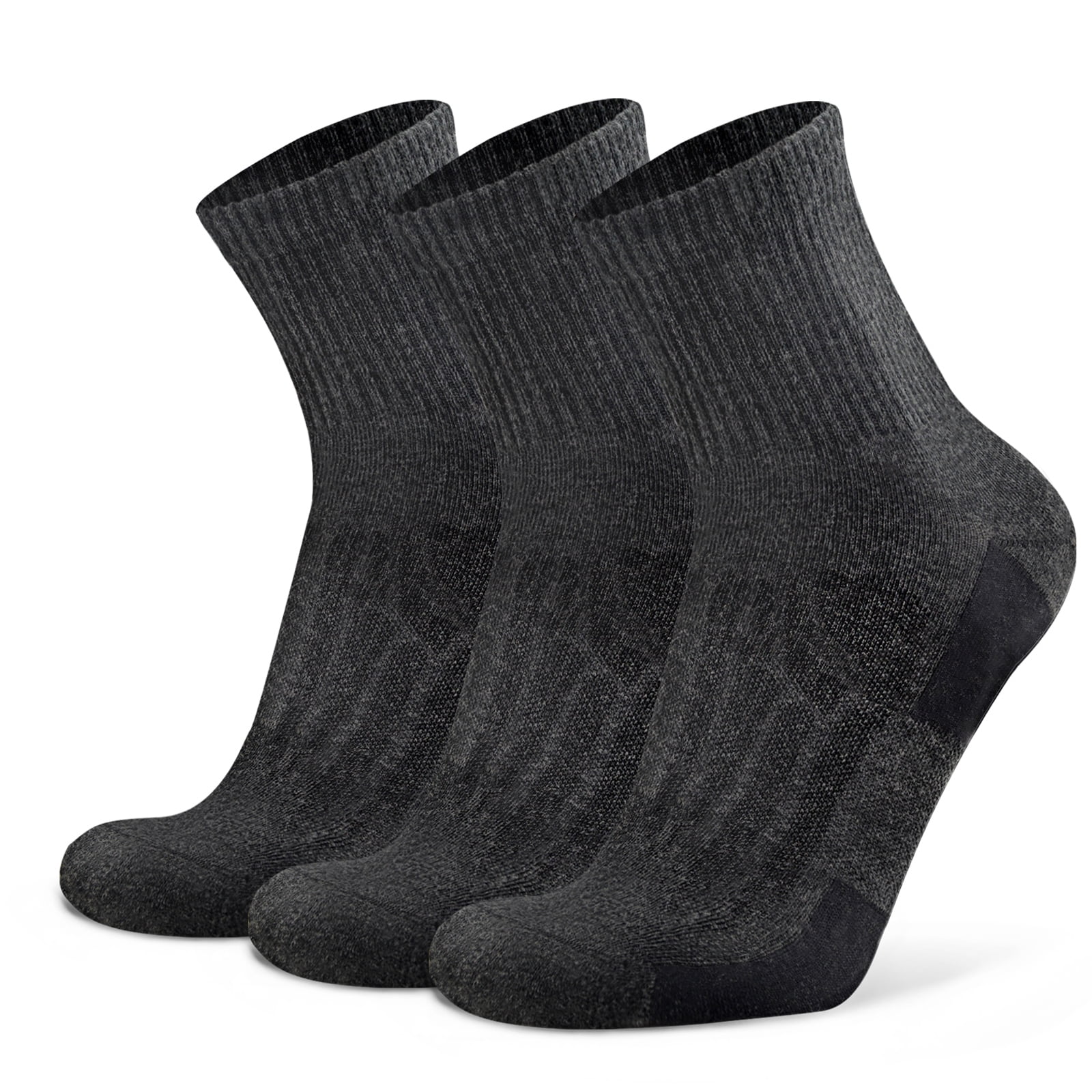 Busy Socks 3 Pack Mens Womens Summer Gym Fitness Quarter Wool Blend ...