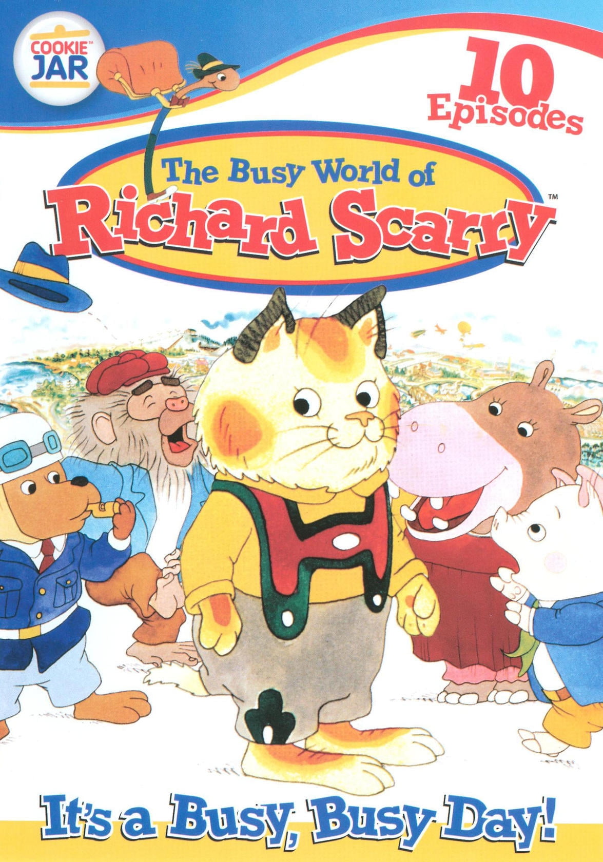 Busy World Richard Scarry Busy Busy Day 10 Eps (1 (DVD) - Walmart.com