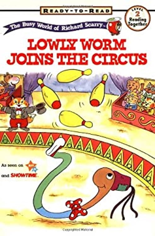 Pre-Owned Busy World of Richard Scarry: Lowly Worm Joins the Circus ...