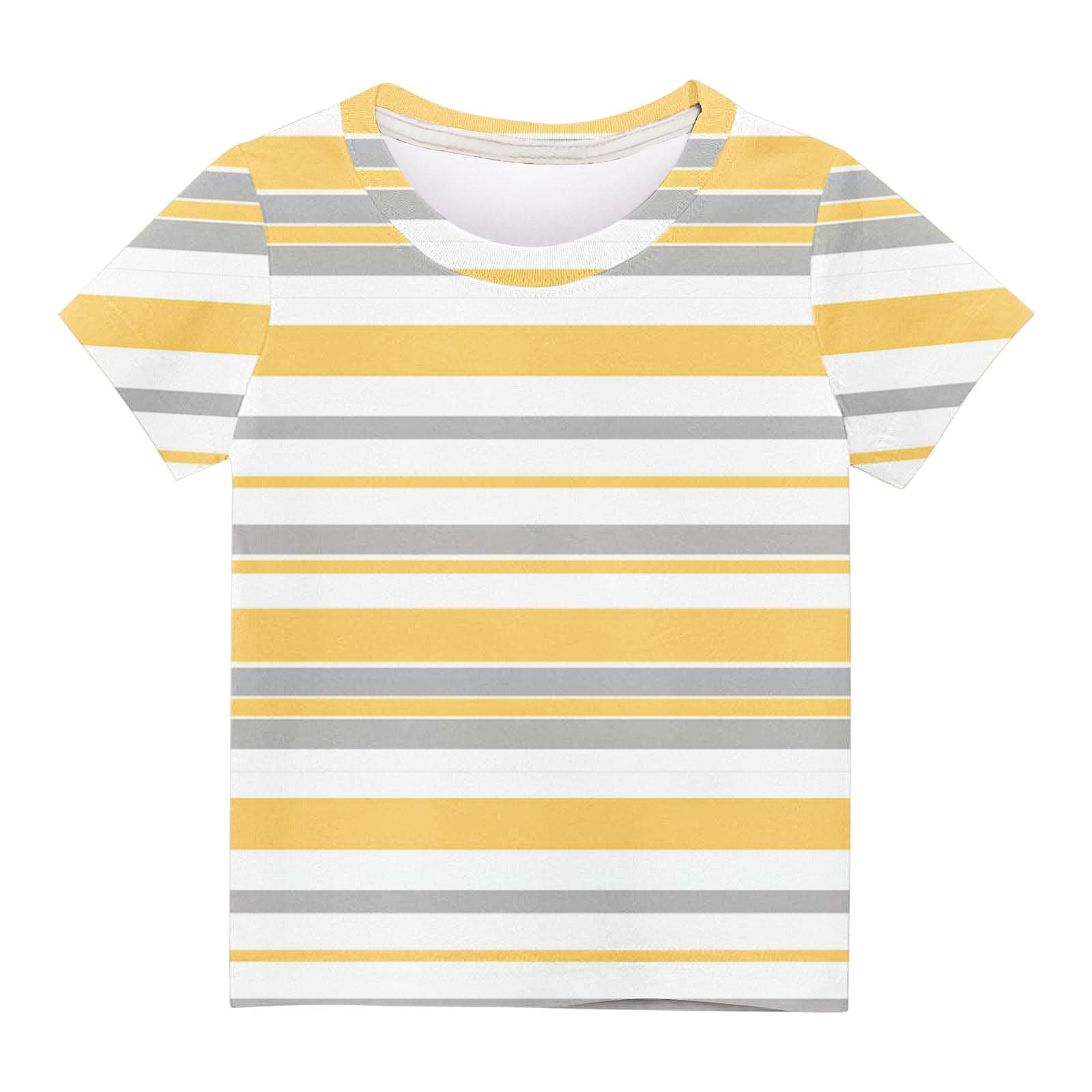 Busydd Boy's Tops 3-11 Years Toddler Boy Summer Clothes Fashion Striped ...