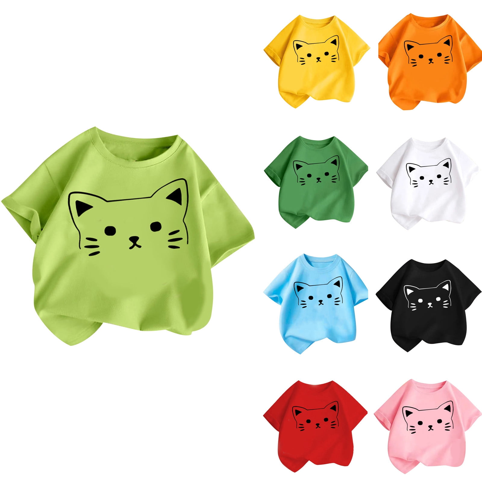 Busydd Boys and Girls Tops 2-14 Years Unisex Toddler Little Girls' Boy ...