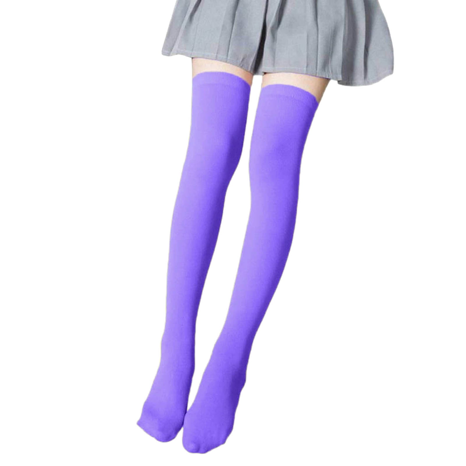 Busydd Girls Socks 2-12 Years Fashion Dance Performance Thigh High ...