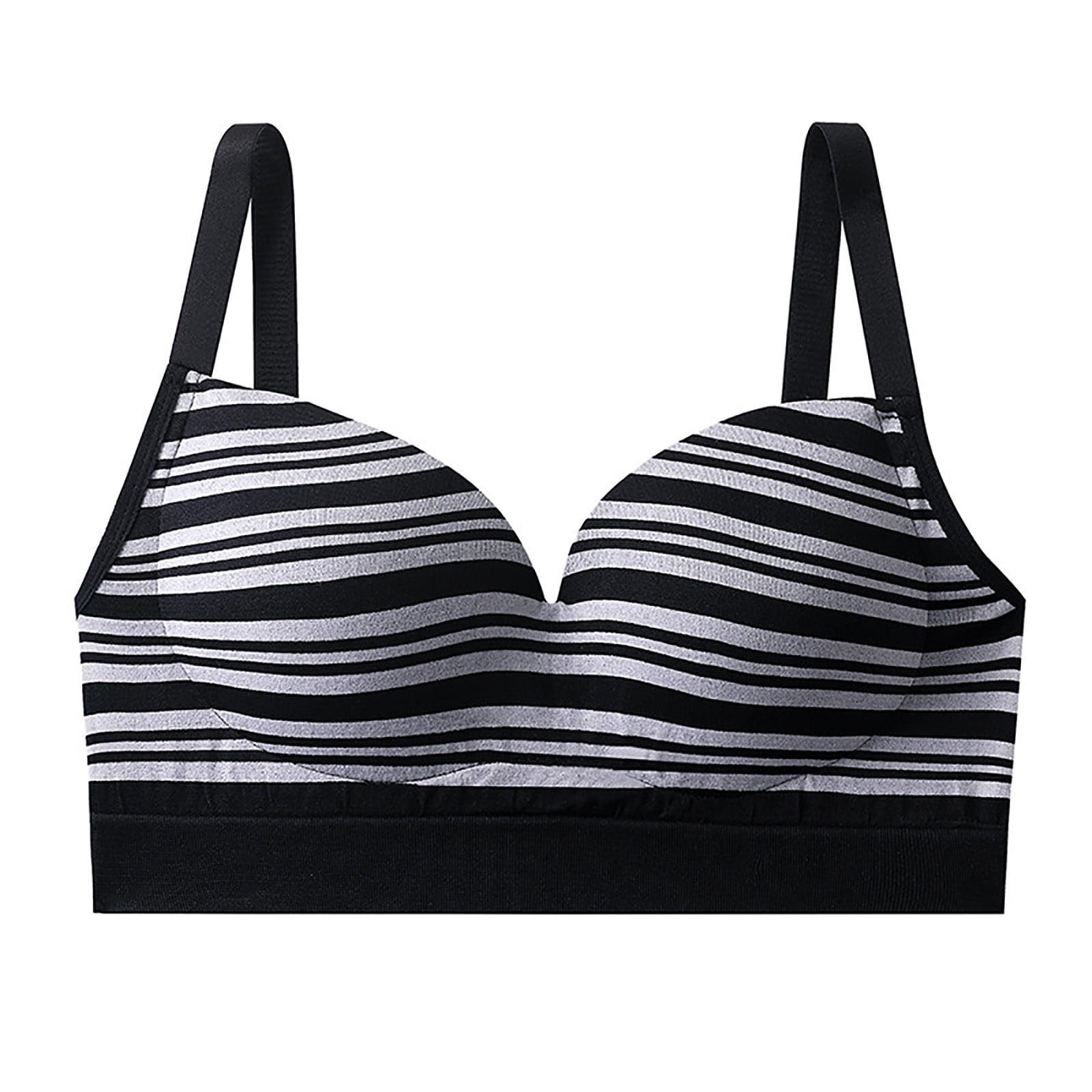 Busydd Girls Underwear No Underwire Striped Support and Lift Push Up ...