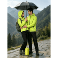 Busydd Hooded Rain Suits for Men and Women Solid Color Lightweight ...