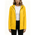 Busydd Jackets for Women with Snap Buttons and Pockets Casual Solid ...