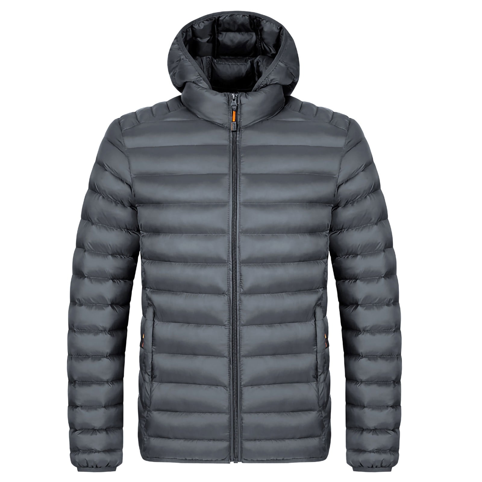 Busydd Mens Puffer Jacket Comfy Warm Cotton Winter Coats for Men ...