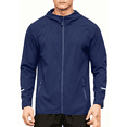Busydd Mens Zip Up Hoodie Breathable Comfortable Workout Running Jacket ...