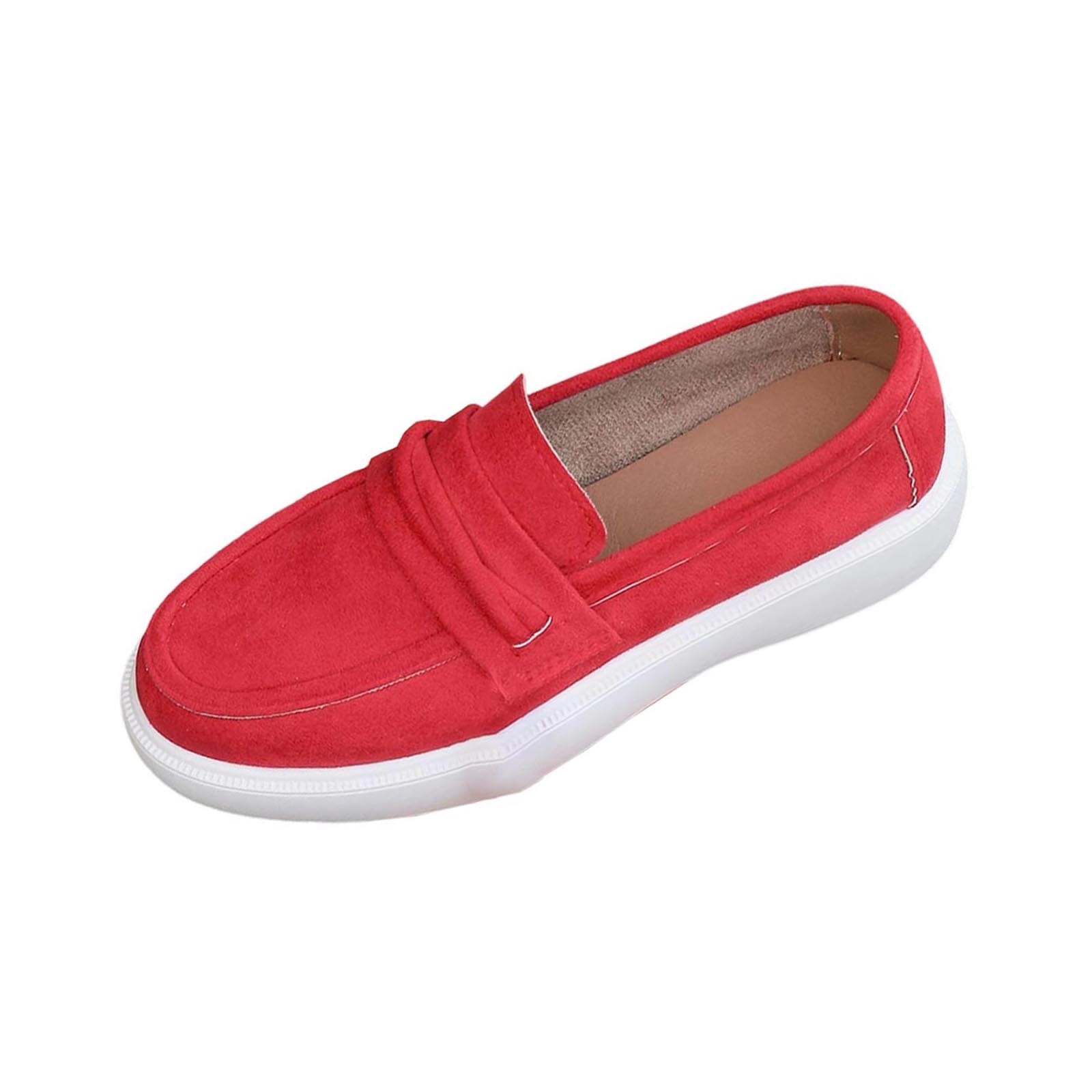 Busydd Slip on Shoes Women Comfortable Casual Closed Toe Loafers for ...