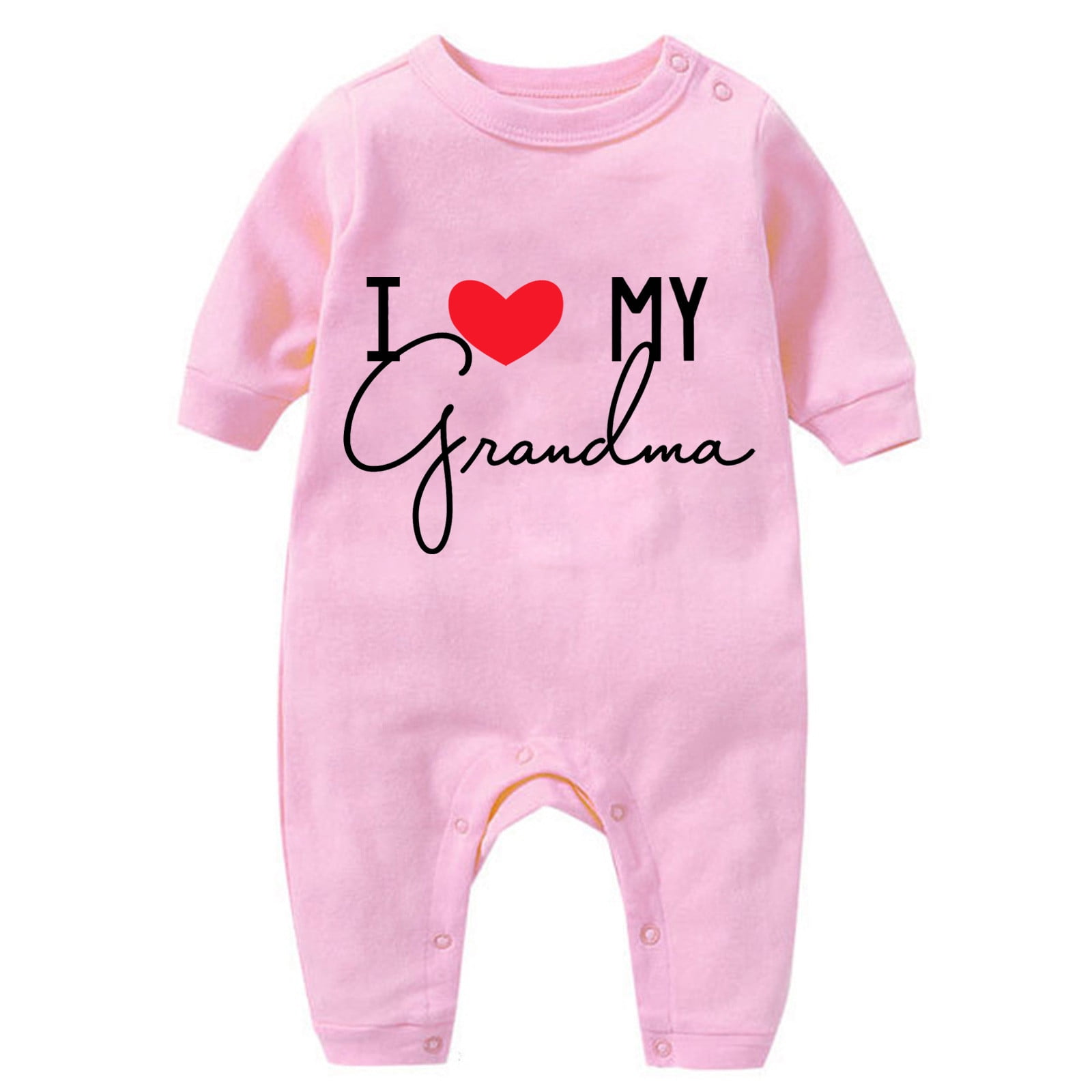 Busydd Unisex Baby Girl Clothes Cute Round Neck Long Sleeve Baby Boy ...