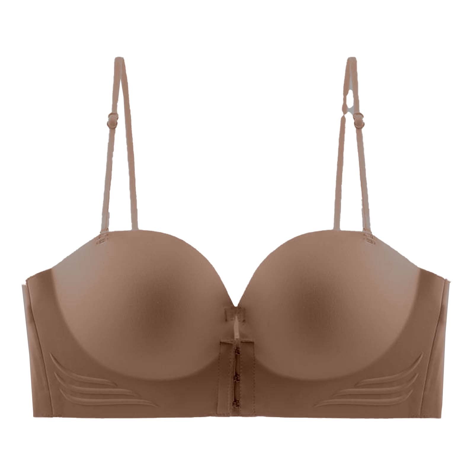 Busydd Wireless Bras for Women Comfortable Solid Color Everyday ...