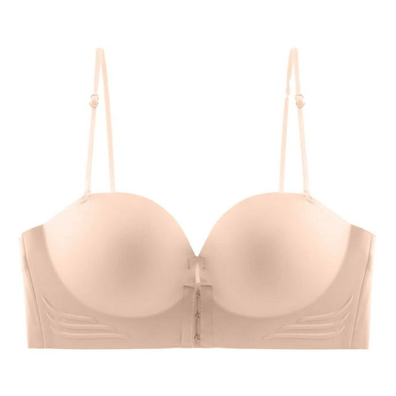 Busydd Wireless Bras for Women Comfortable Solid Color Everyday ...