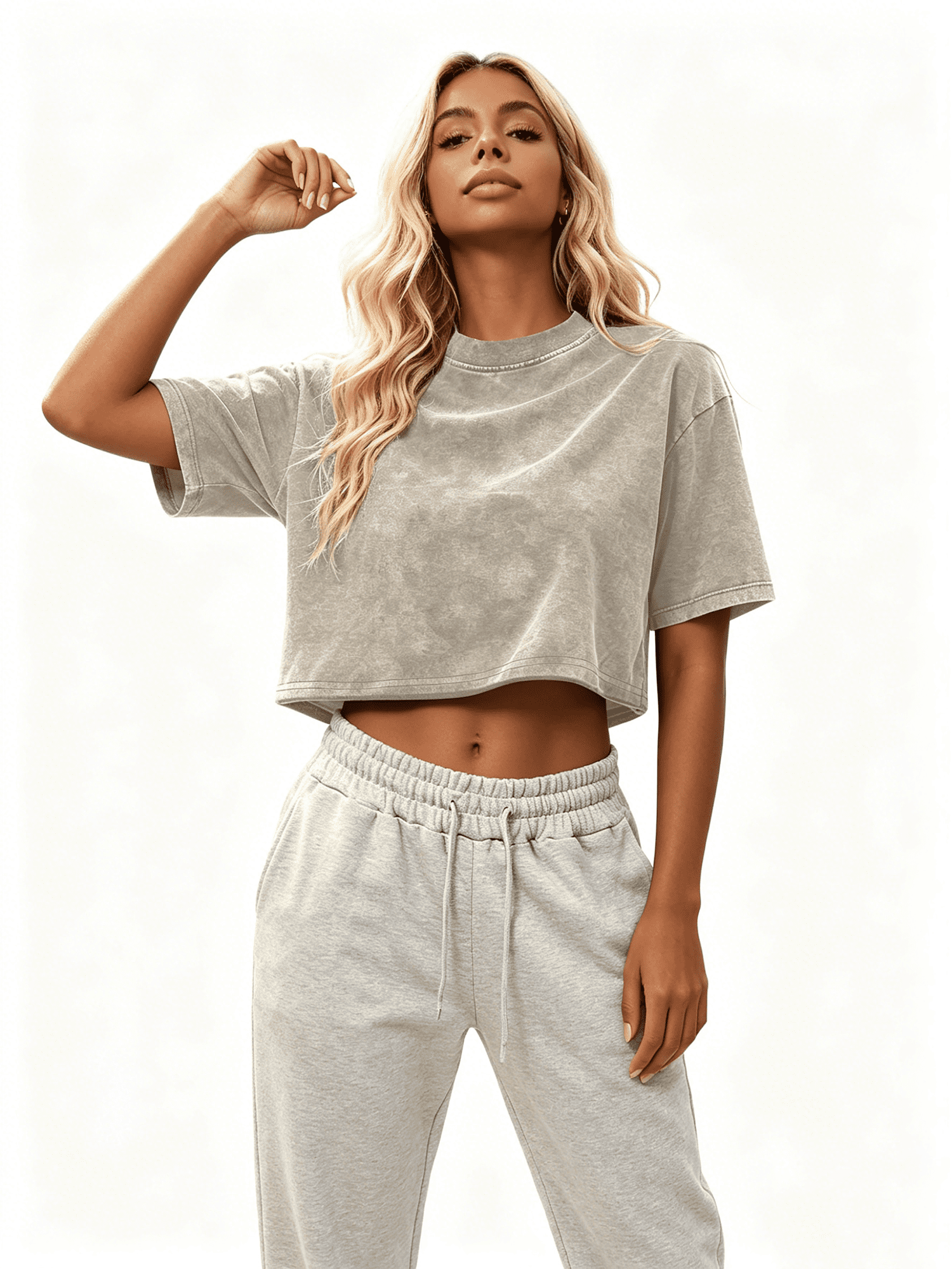 Busydd Womens T Shirts Fashion Vintage Short Sleeve Crop Top Casual ...