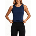 Busydd Womens Tank Tops Solid Color Sleeveless Tops Fashion Ruffled ...