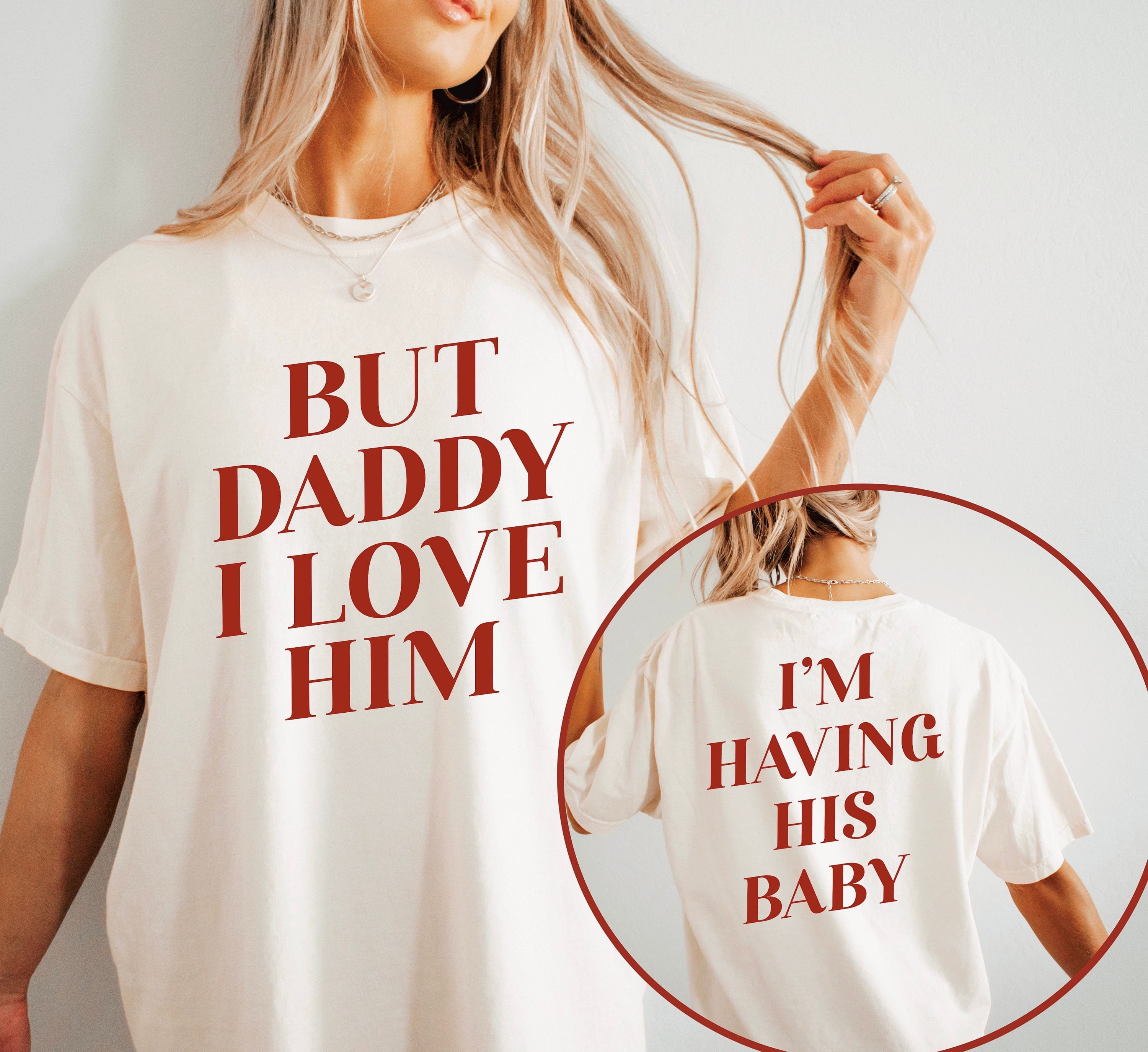 But Daddy T-Shirt Pregnancy Announcement Shirt Having His Baby ...