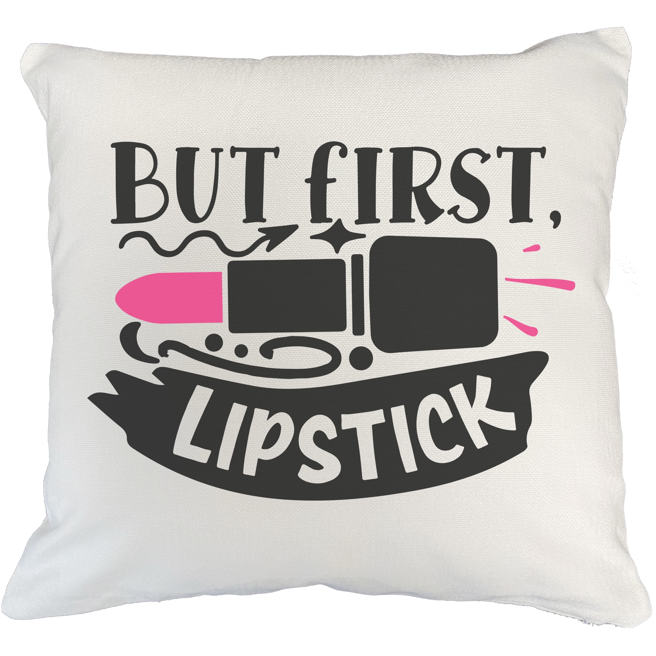 But First Lipstick w/ Cute Artsy Design - Beauty Themed Merch for ...