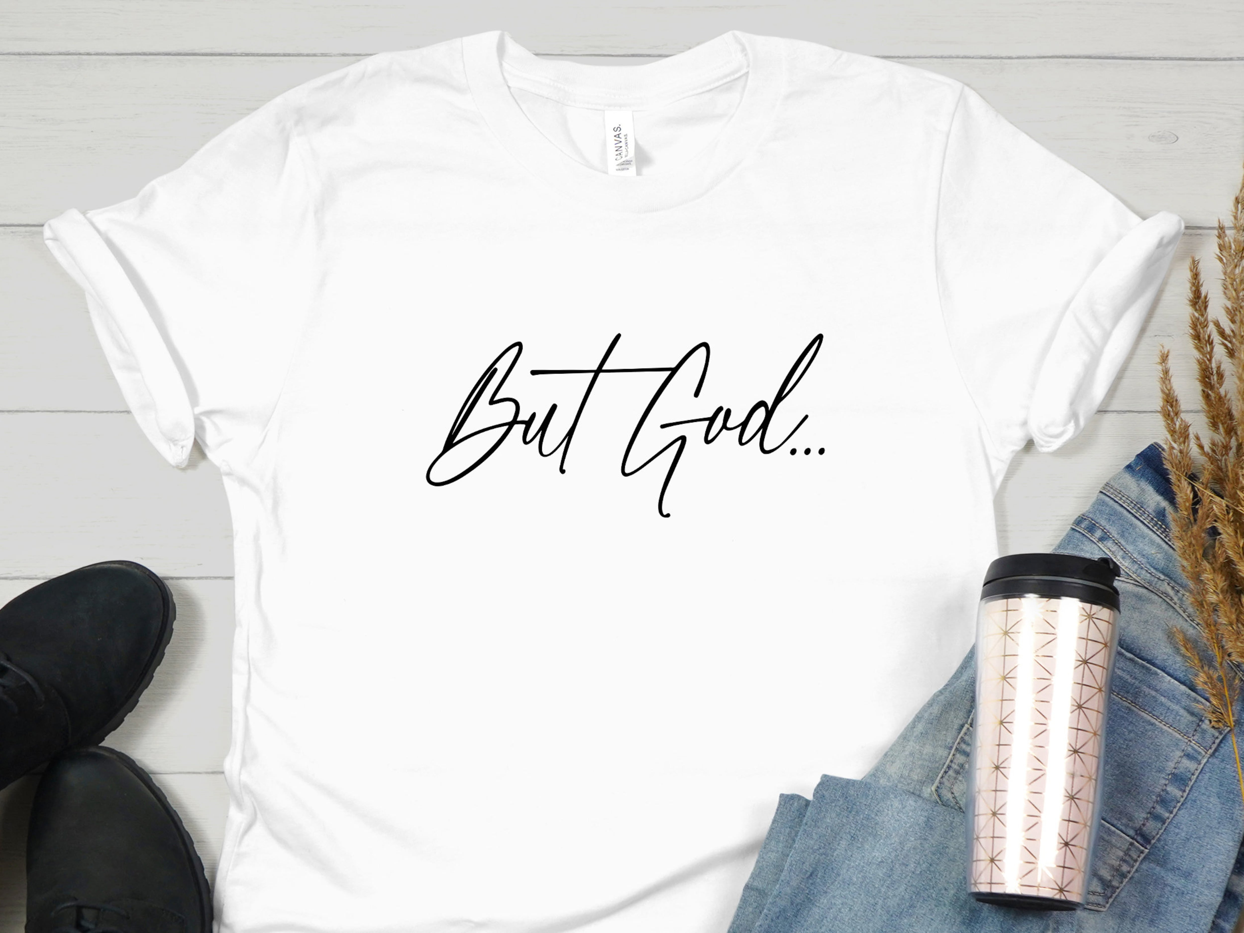 But God T-shirts, God tees, Christian shirts, Cross tee, Jesus tees ...