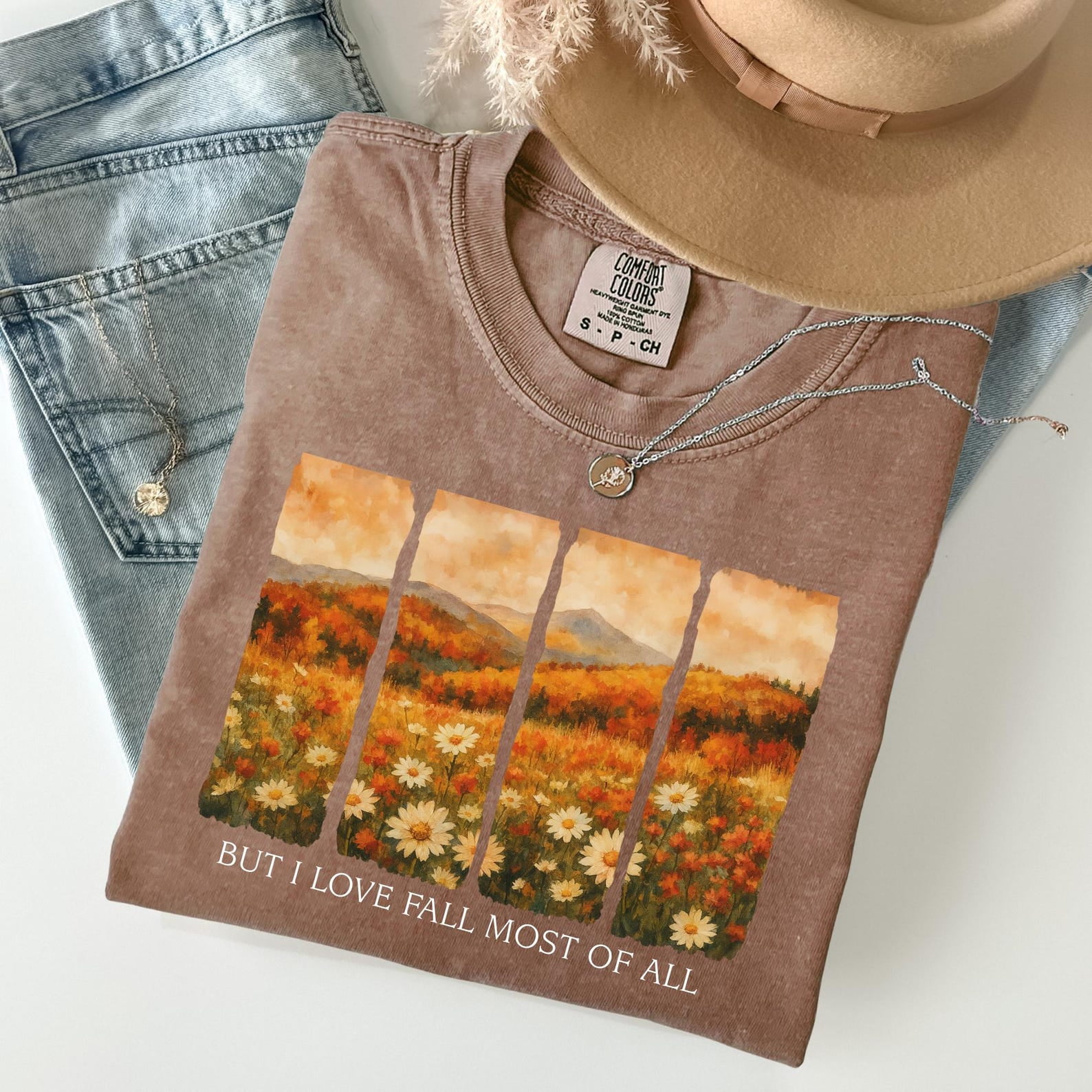 But I love Fall most of All Shirt, Cute Fall Shirt, Fall Lover T-Shirt ...