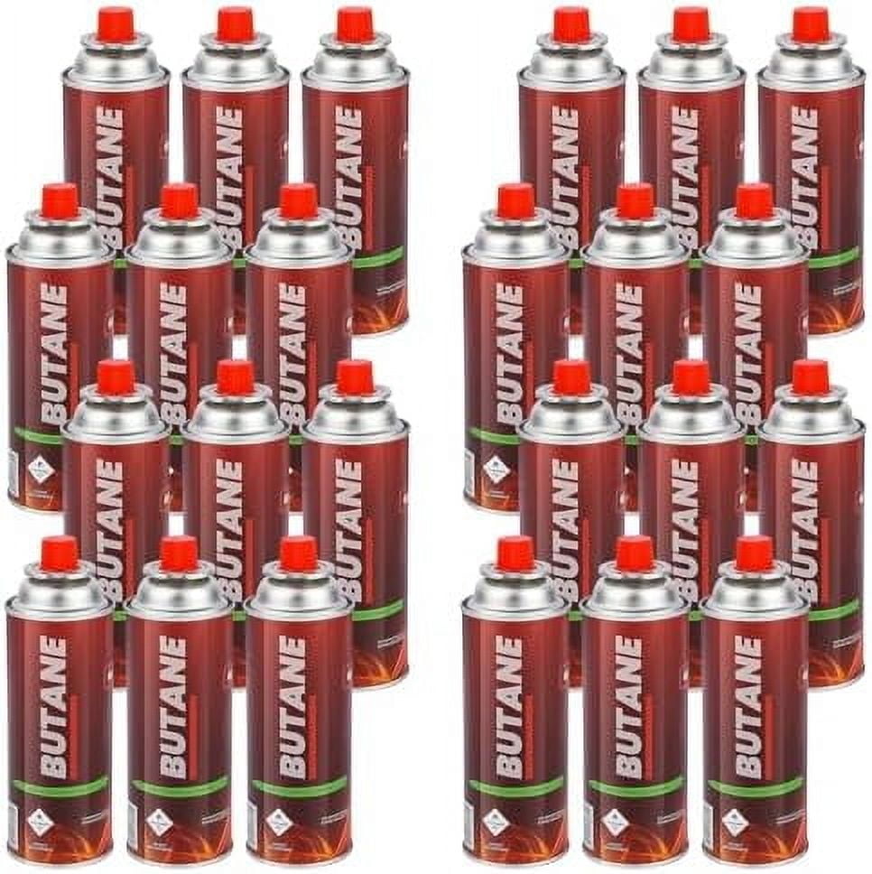 Butane Fuel Canisters for Portable Camping Stoves, Gas Burners, UL ...