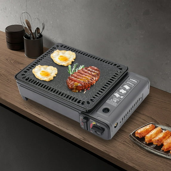 Butane Grill Stove, Portable Camping Grill Gas Stove, Portable Butane ...