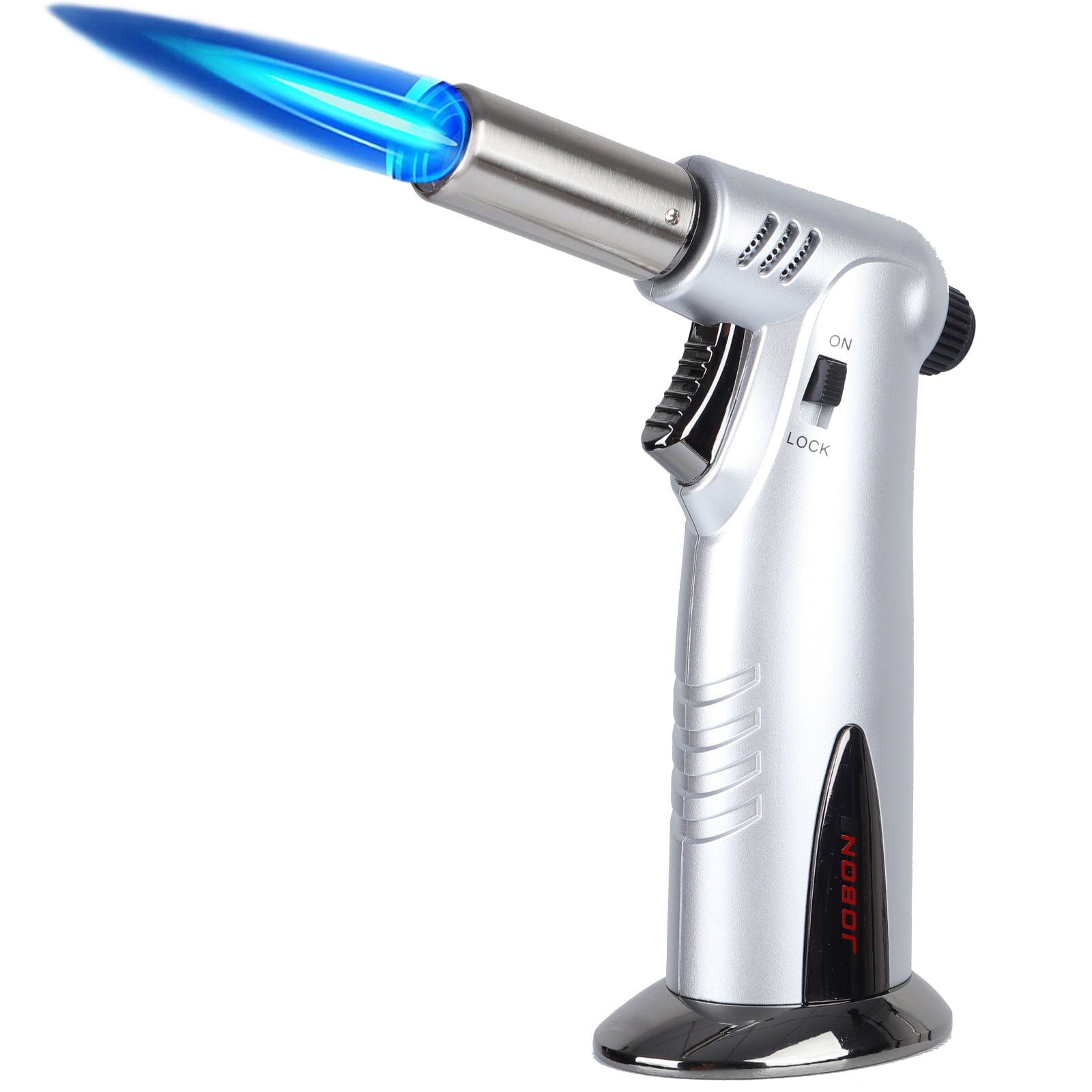 Butane Torch Lighter with Adjustable Flame, One Handed Blow Torch with ...