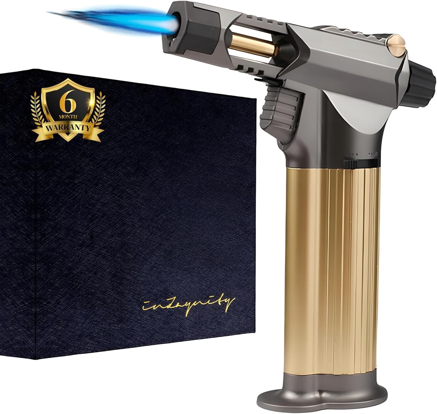 Butane Torch Lighter - "The Beast" - Refillable Kitchen Torch with ...