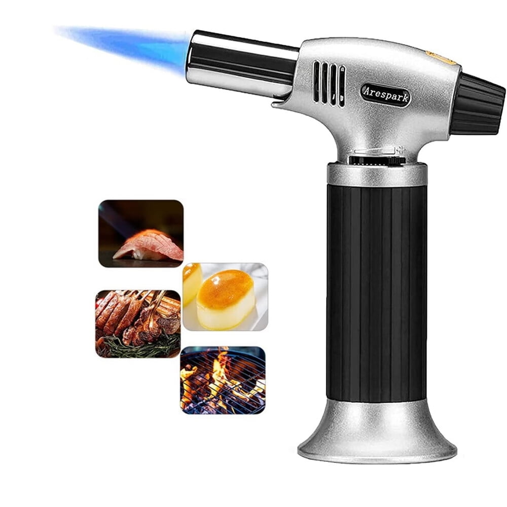 Butane Torch,Professional Culinary Torch Refillable Portable Blow Torch ...