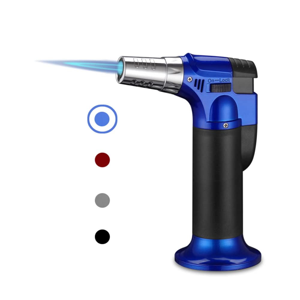 Butane Torch,Refillable Kitchen Torch Lighter with Safety Lock and ...