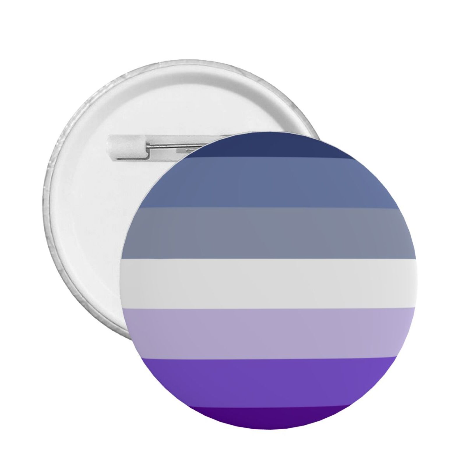 Butch Lesbian Pride Flag Circular Button Fashion Badge Decoration ...