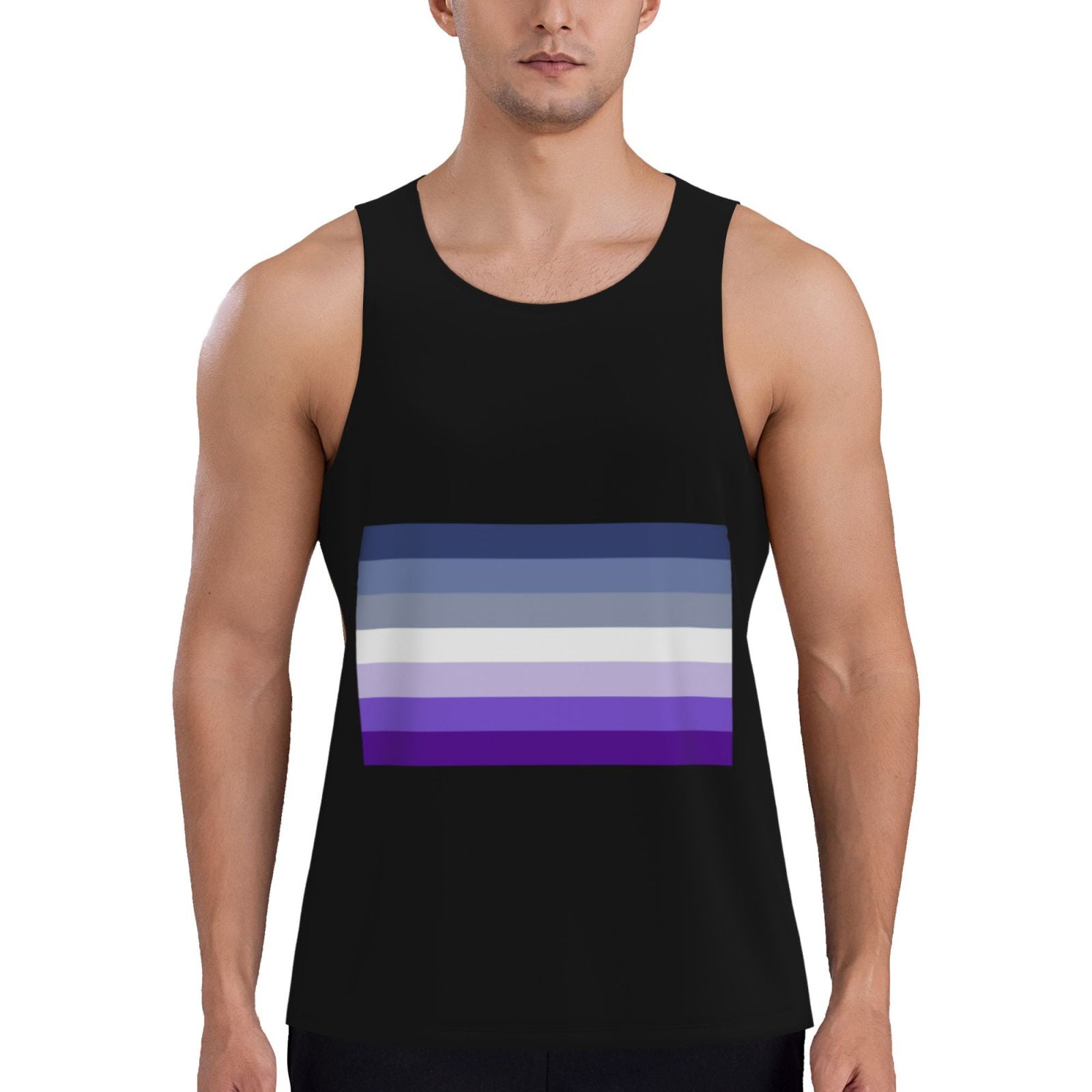 Butch Lesbian Pride Flagsleeveless Shirts Mens Muscle Tank Top Men'S ...