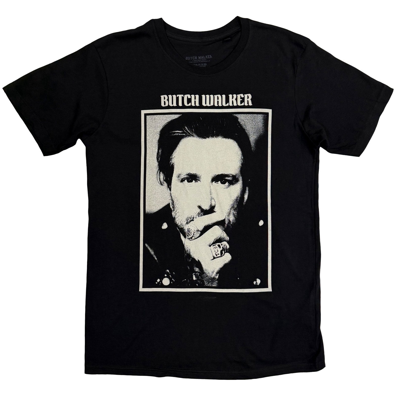 Butch Walker Unisex T-Shirt: Skull Ring (Black) - Walmart.com