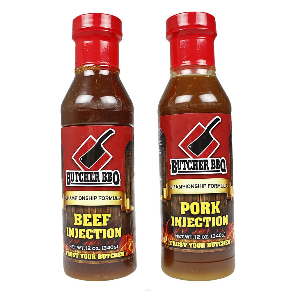 Butcher BBQ Championship Formula Liquid Beef Brisket and Pork Injection ...