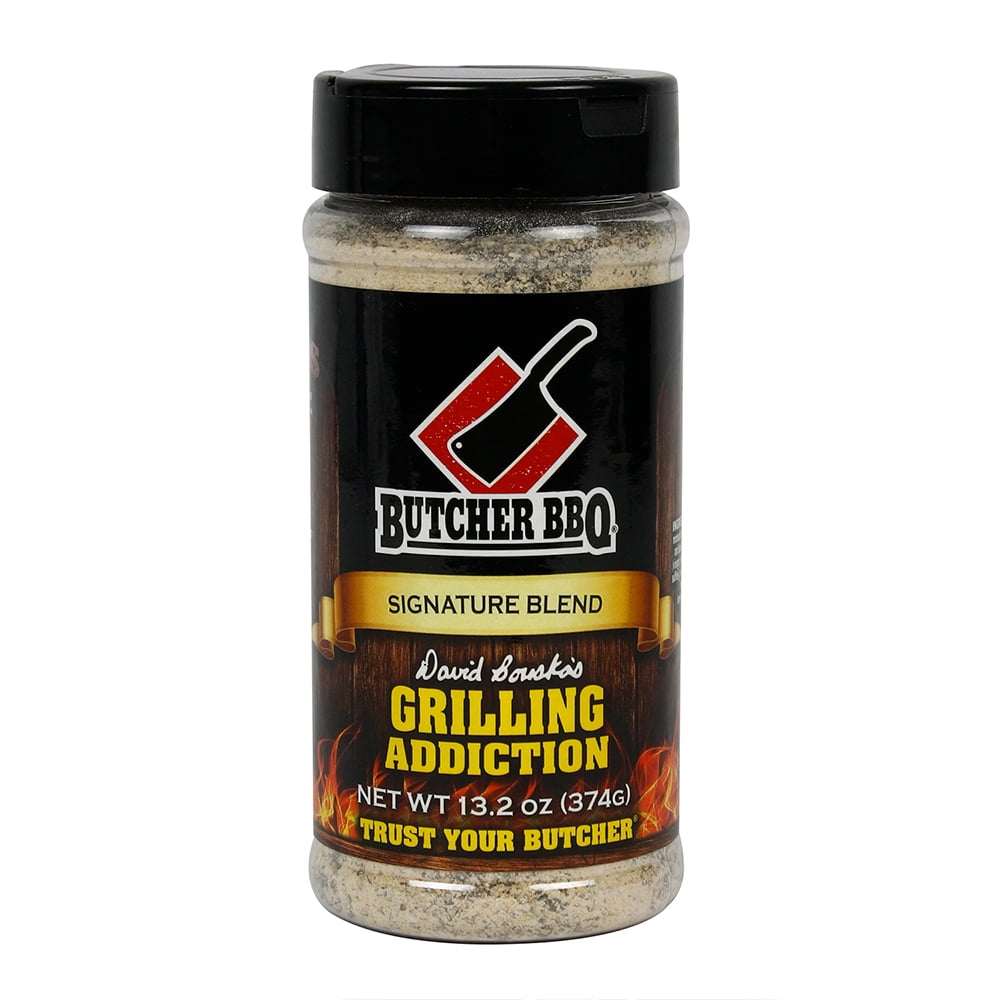 Butcher BBQ Grilling Addiction Dry Rub BBQ Seasoning - Mild Lemon ...