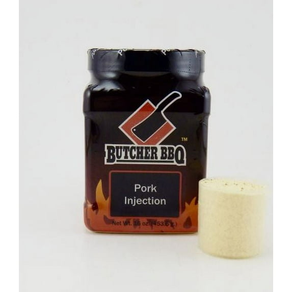 Butcher BBQ Pork Injection or Marinade 16 oz. Deep Pork Flavor Gluten ...