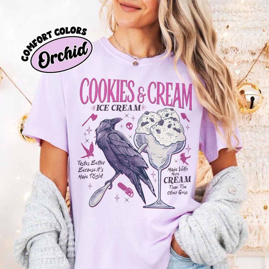 Butcher Blackbird Dark Romance Comfort Colors T-Shirt, Cookie & Cream ...