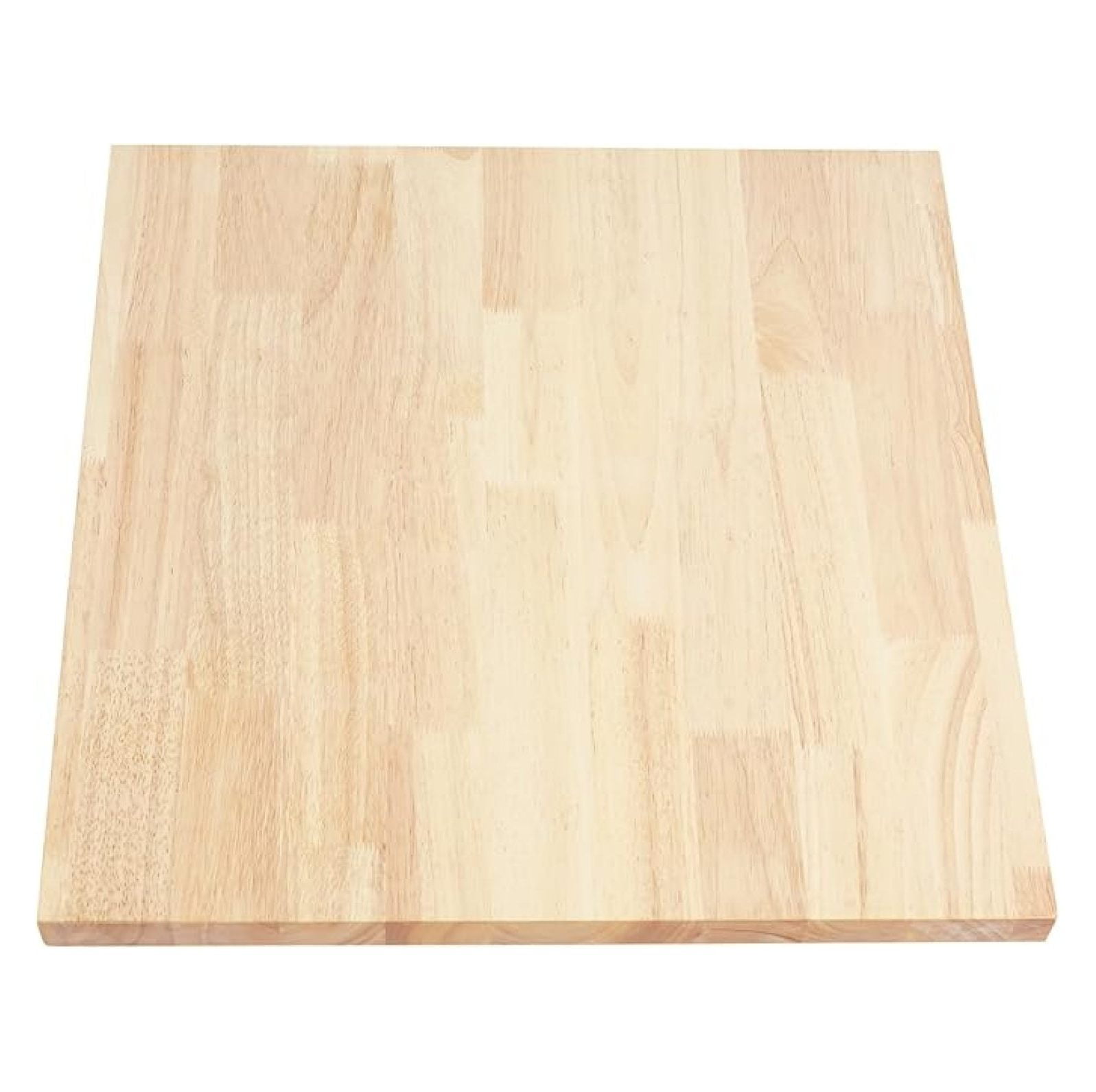 Butcher Block Countertop 24''x 24'', Rectangular Rubberwood Butcher ...