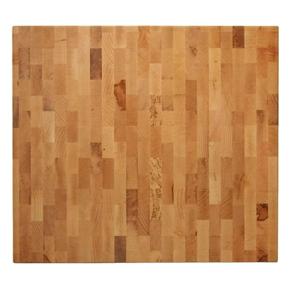 Butcher Block Cutting Board- 16" x 18" Hardwood Board for Chopping ...